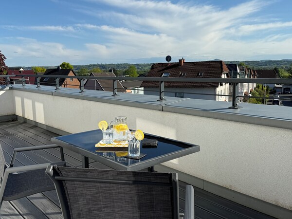 Stylish 135 Sqm Penthouse With Air Conditioning. Cologne/bonn Airport 15 Minutes Away - Bonn