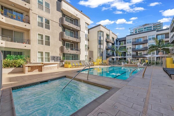5 Stars Studio In Marina Del Rey - Gym  Pool  Hot Tub  Bbq - Del Rey - Los Angeles