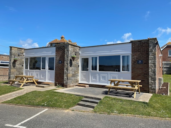 Beau Brambles Chine, Colwell Bay. Nr Yarmouth, The Hut Restaurant. Ferry Offer - Isle of Wight