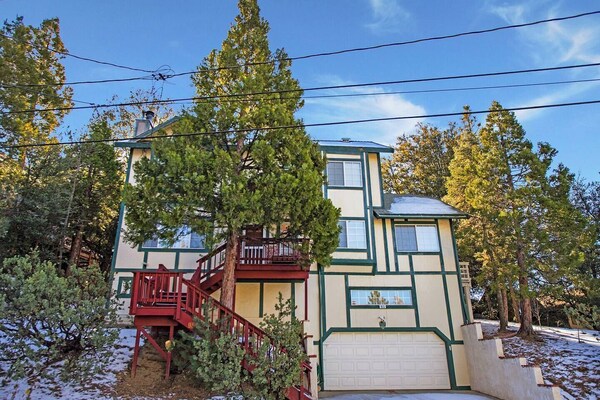 4-bed/ 3 Bath House In Peaceful Lake Arrowhead With Wifi, Ac, Huge Backyard - Lake Arrowhead, CA