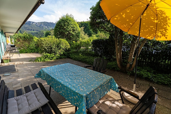 Apartment 47sqm Separate Bedroom, Two Bathrooms And South/west-facing Terrace - Prien am Chiemsee