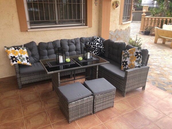 Casa Alegria, 10 Minutes Drive  From The Beach 3 Bedroom With Private Pool - Turre