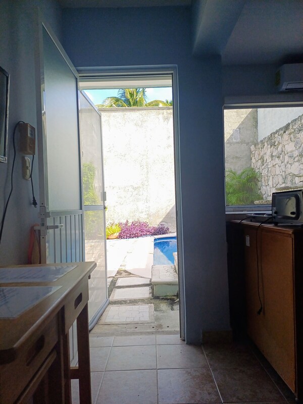 Comfortable Studio In  Cozumel  Wi-fi Ac Pool, Walking Distance To Town - Cozumel