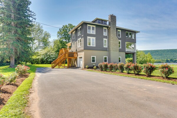 Steps To Susquehanna River: Hot Tub Hideaway! - New Buffalo, PA