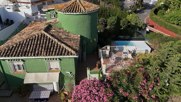 Andalusian Boho Villa  Pool  Garden & Bbq - Torremolinos