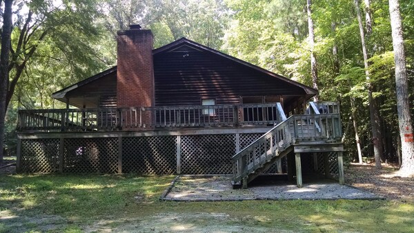 Waterfront Lake Home - Private Dock & 1/4 Mile Beach - High Speed Wifi - Kerr Lake State Recreation Area, Henderson