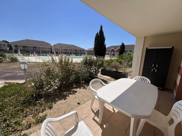 226 - Appartement Tout Confort En Résidence Avec Piscine Au Verdon Sur Mer - Soulac-sur-Mer