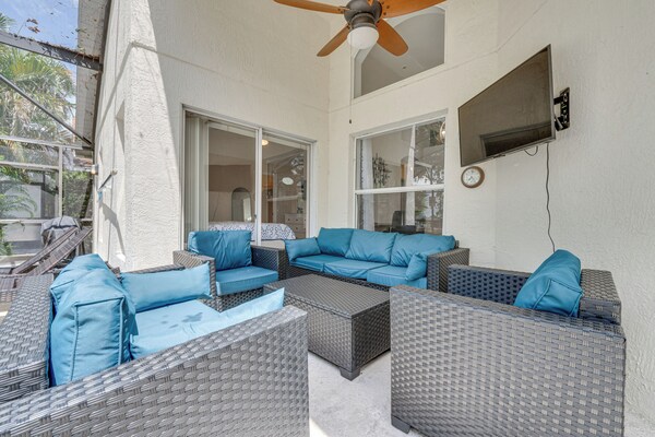 Southern Dunes Family Retreat: Hot Tub & Game Room - Haines City, FL