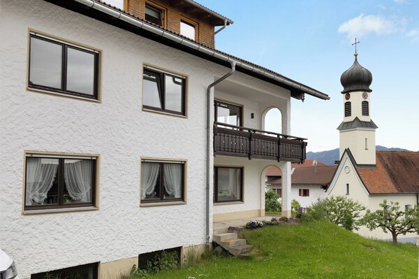 Einzimmerapartment 'Ferienwohnung Wendelinus' Mit Bergblick, Gemeinschaftsterrasse Und Wi-fi - Sonthofen