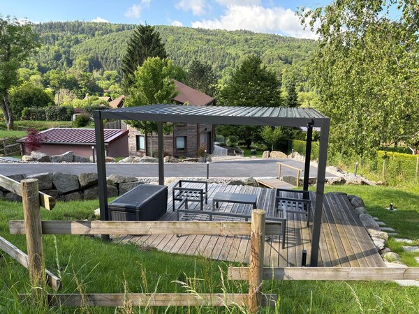 Family Gîte 6 Pers. - Swimming Pool, Spa, Nature, Calm & Panoramic View - Vosges - Vosges