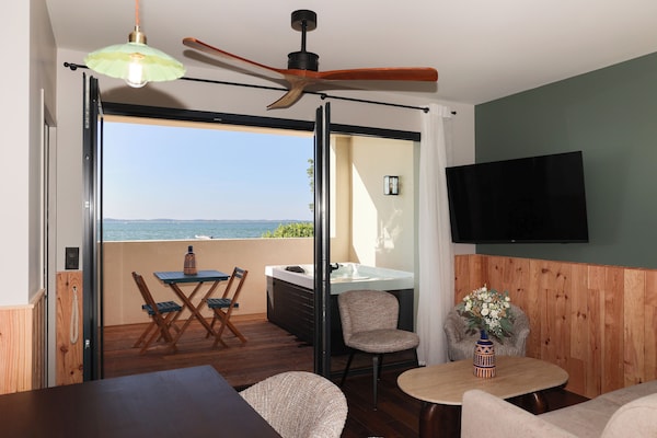 Suite Vue Mer Jacuzzi - Les Vagues Hôtel & Spa - Bassin d'Arcachon