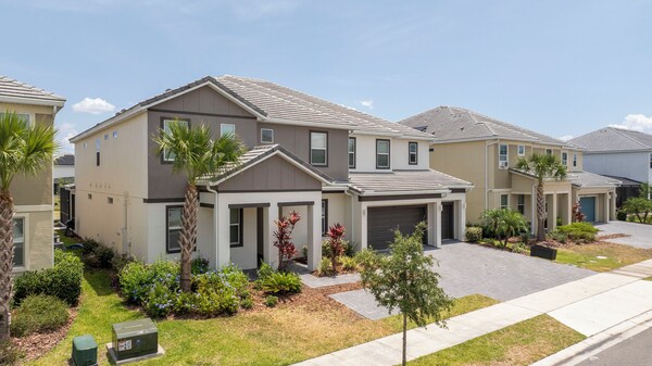 Amazing 15bedr House In Kissimmee At Veranda Pamls, Vacation, Comfort And Luxury - Kissimmee