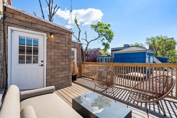 Luxury And Modern Stay Near Hoboken+skyline Patio - Jersey City, NJ