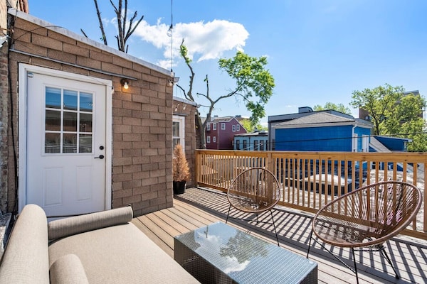 Luxury And Modern Stay Near Hoboken+skyline Patio - Jersey City, NJ