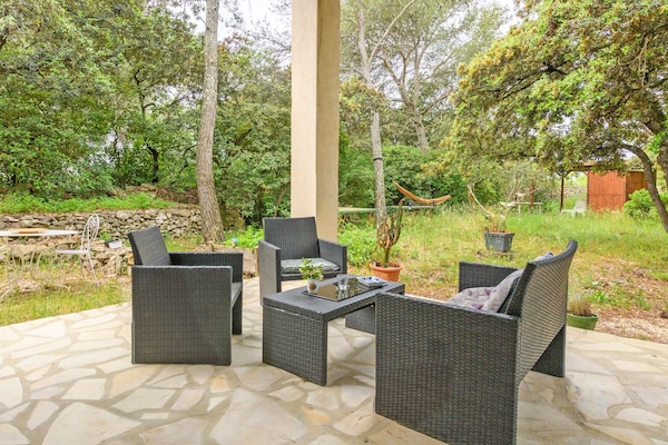 Garrigue De Nîmes - Climatisé Avec Piscine Partagée - Nîmes