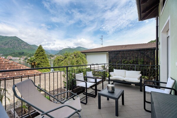 Casa De Vacaciones 'Lago Vicky' Con Vistas Al Lago, Terraza Privada Y Wi-fi - Orta San Giulio