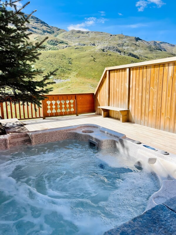 Chalet 'Gabrielle Luxe Ski Aux Pieds' Avec Vue Sur Lac, Terrasse Privée Et Wi-fi - Méribel