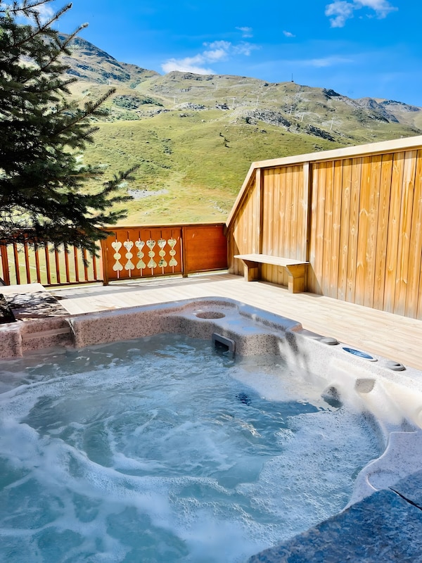 Chalet 'Gabrielle Luxe Ski Aux Pieds' With Lake View, Private Terrace And Wi-fi - Méribel