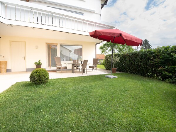 Appartement "Alpenblick 5" Avec Vue Sur Les Montagnes, Terrasse Privée Et Wi-fi - Lindau