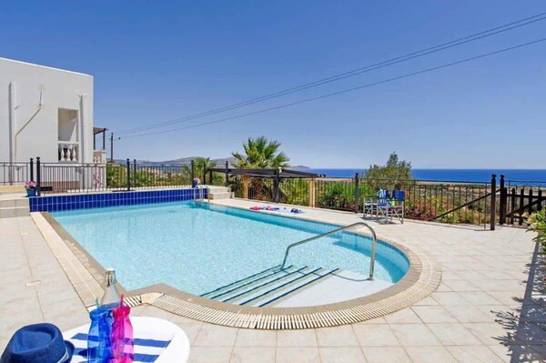 Little Blue Sea View Kalathos Villa W Private Pool - Lindos