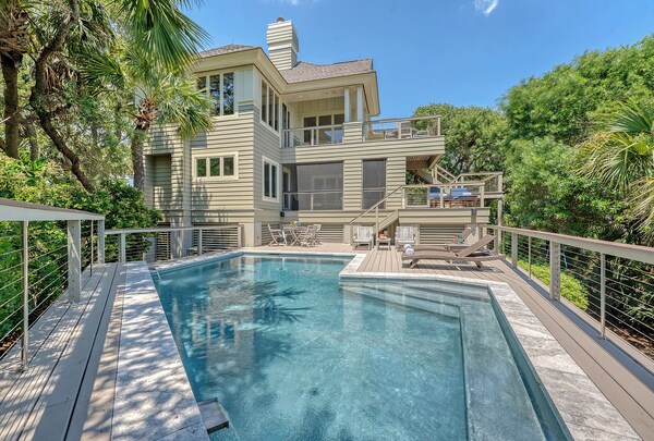 Oceanfront, Private Boardwalk And Pool - Kiawah Island, SC