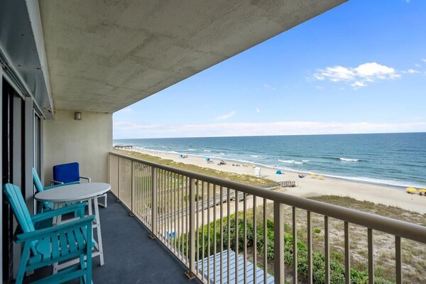Pelican Watch 502 - Oceanfront, Elevator, Outdoor Pool, Indoor Pool - Kure Beach, NC