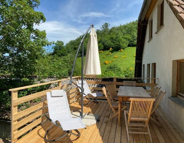 Gîte At The Val De Bruinen Farm - Sauna And Jacuzzi For 9p - Foresta Nera
