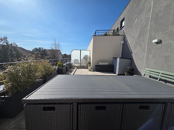 Appartement Moderne Avec Terrasse Proche Mer Et Centre, Wi-fi Inclus à Saint-brevin - Paimbœuf