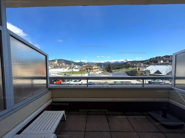Studio Cabin Sleeps 4 In The Heart Of The Station, South-facing Terrace - Les Angles