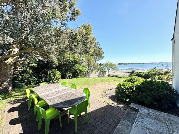 Villa Pieds Dans Leau  Vue Mer Panoramique - Île-aux-Moines