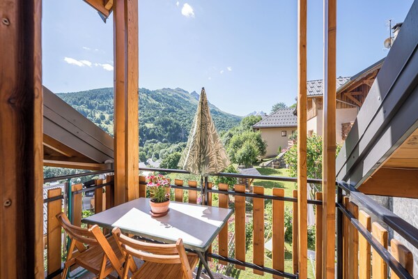 Chalet 'La Mouliniere 1' Avec Vue Sur Les Montagnes, Balcon Et Wi-fi - La Grave