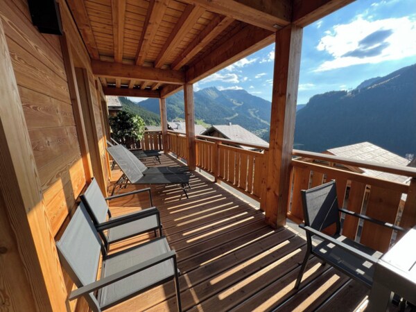 Apartamento 'Petite Grange 202' Con Vistas A La Montaña, Terraza Privada Y Wi-fi - Châtel