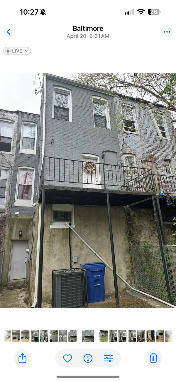 Charming 2-bedroom Townhome In Baltimore With Wifi, Ac - Maryland