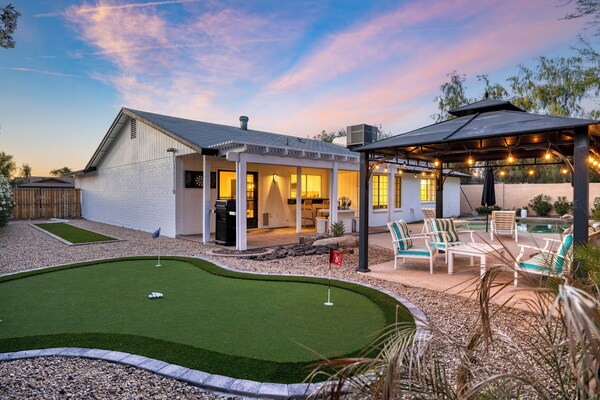 Sol Vista | Private Oasis W/ Pool, Putting Green, And Prime Location - Desert Ridge - Phoenix