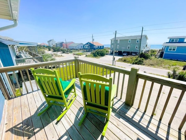 Once Upon A Tide Dog-friendly Oceanview Duplex In Emerald Isle - Emerald Isle, NC