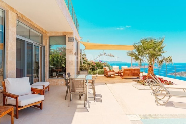 Aegean Sea View Villa Panoramic Bliss - Yalıkavak