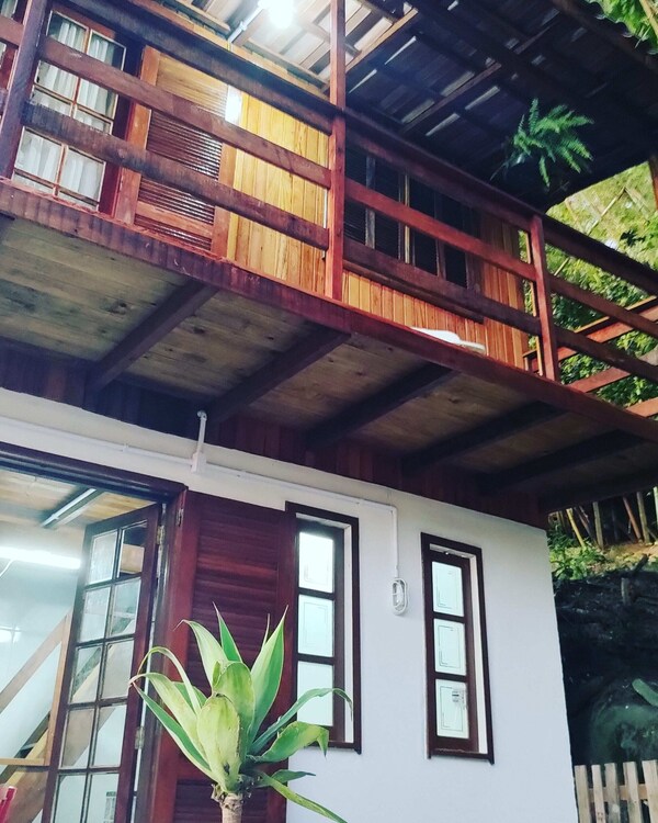 Cozy/quiet/sea View/private Cabin - Florianópolis