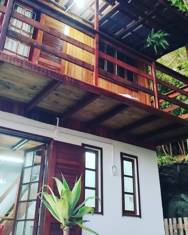 Cozy/quiet/sea View/private Cabin - Florianópolis