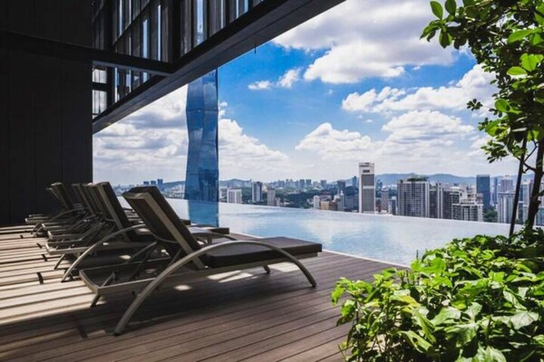 Premium High Floor Family Suite Infinity Pool #Kl - Bukit Bintang