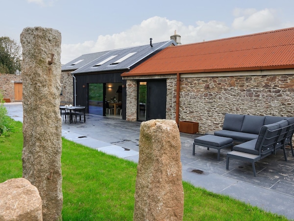 The Barns @ Downton, Pet Friendly, With Hot Tub In Dittisham - Totnes