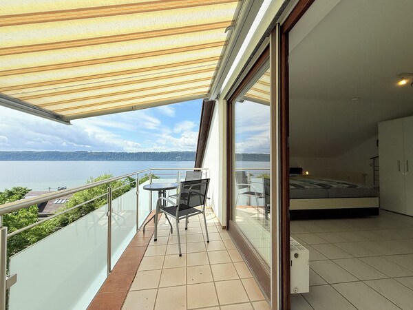 Gemütliches Ferienhaus Am See Mit Herrlichem Berg- Und Strandblick - Sipplingen