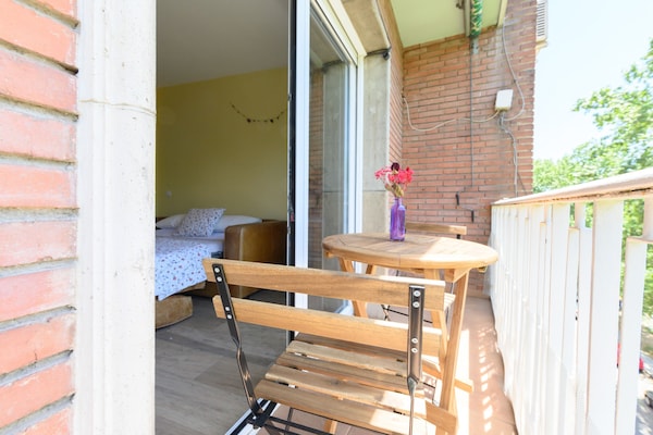Estudio Con Balcón Todo Lo Que Necesitas Para Una Estancia Perfecta En Madrid - Majadahonda