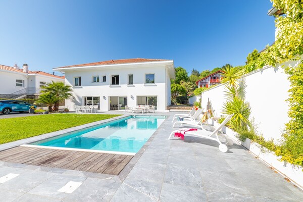Villa Noa - Superbe Villa Piscine 8 Personnes - Biarritz