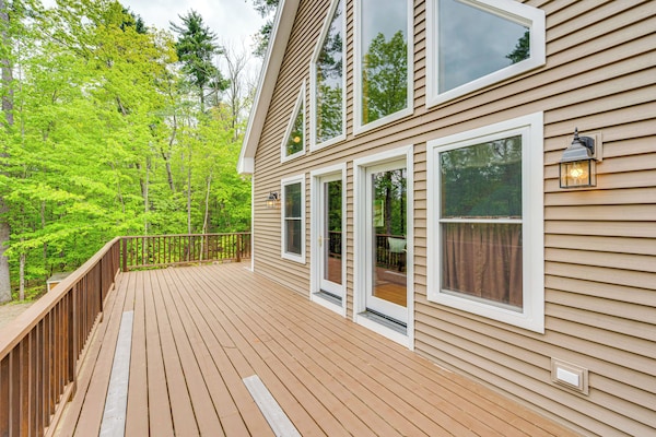 Ski, Hike & Fish: Chalet W/ Hot Tub In Conway - North Conway, NH