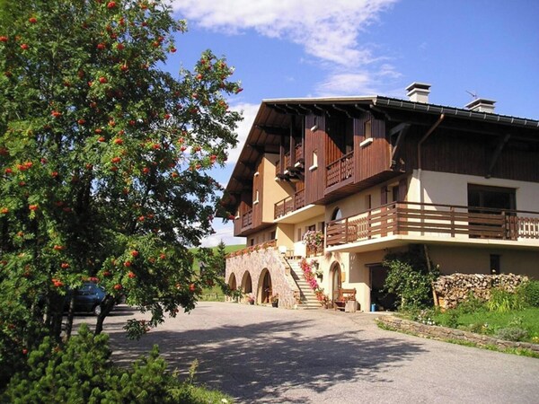 Appartement '6 - Perce Neige' Avec Vue Sur Les Montagnes, Terrasse Partagée Et Wi-fi - Flumet