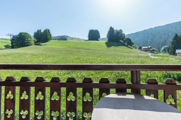 Studio '16 - Le Lagopede' Avec Vue Sur Montagne Et Balcon - Flumet