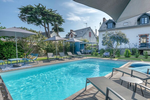Vakantiehuis 'De Standing Avec Piscine' Met Privé Zwembad, Privé Terras En Wi-fi - La Baule-Escoublac