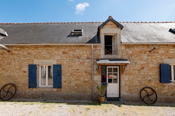 Cottage 'L'épicerie' With Shared Pool, Shared Terrace And Wi-fi - Morbihan