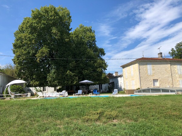 'La Maison De Léandre - Medoc' Avec Jardin Privé Et Climatisation - Gironde