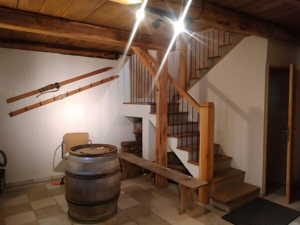 Chalet 'La Grange Des Flocons' Avec Vue Sur La Montagne, Terrasse Privée Et Jardin Privé - Valloire